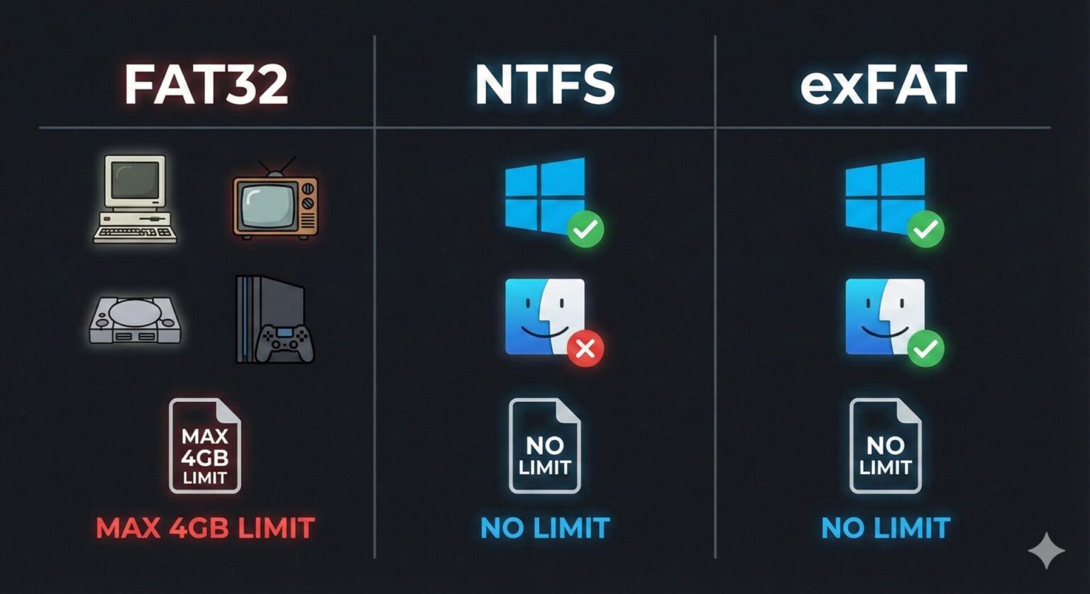 FAT32, NTFS, exFAT : Le Guide COMPLET pour Maîtriser et Protéger TOUS ...